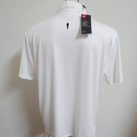 Shirts | New Xl White Performance Mens Db Poly 763t Polo Shirt | Poshmark